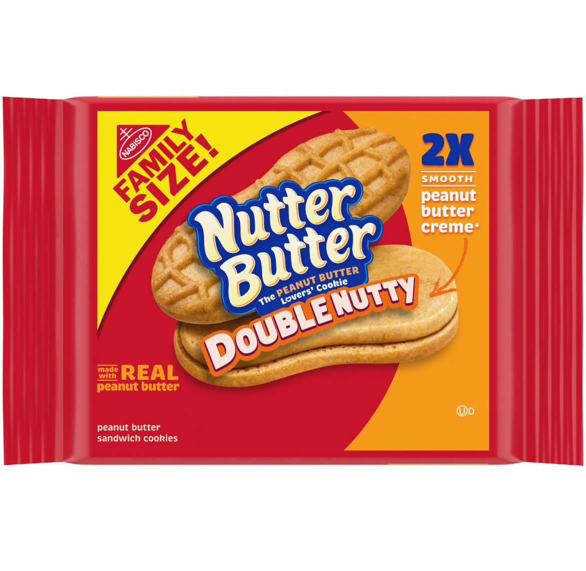Nutter Butter Double Nutty (Family Size) – Candy Nation CR